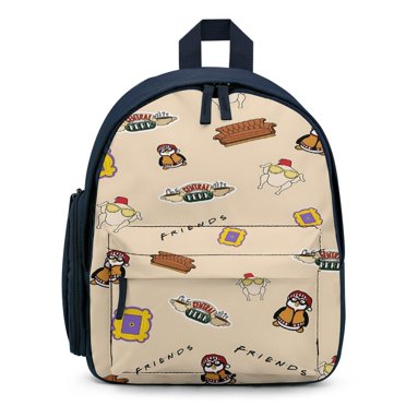 "Friends TV Show Merchandise - 16"" Chibi Style Backpack with Front ...