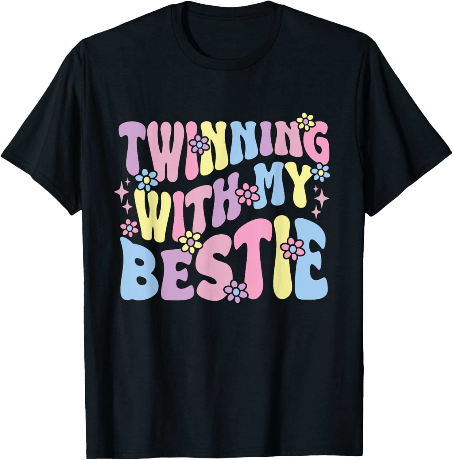 Friends Twinning With My Bestie Spirit Week Girls T-Shirt - Walmart.com
