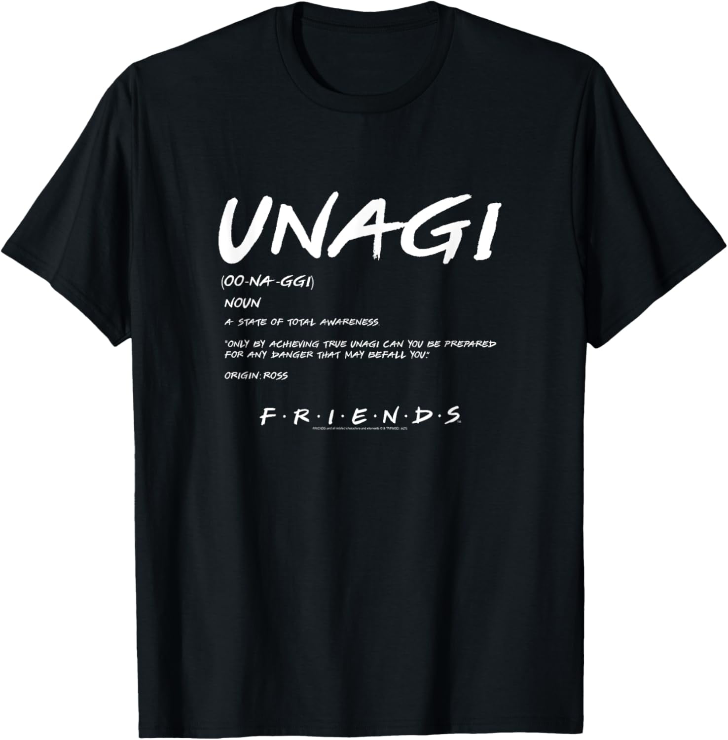 Friends Unagi Definition T-Shirt - Walmart.com