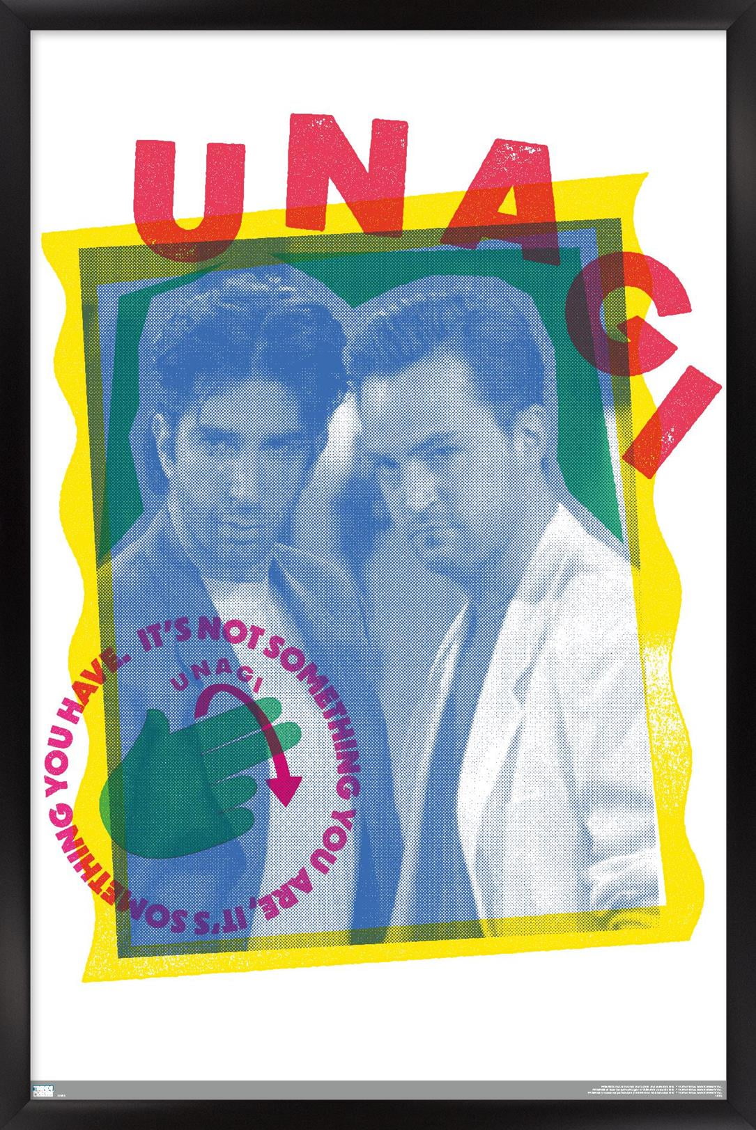 Friends - Unagi Wall Poster, 22.375" x 34" Framed - Walmart.com
