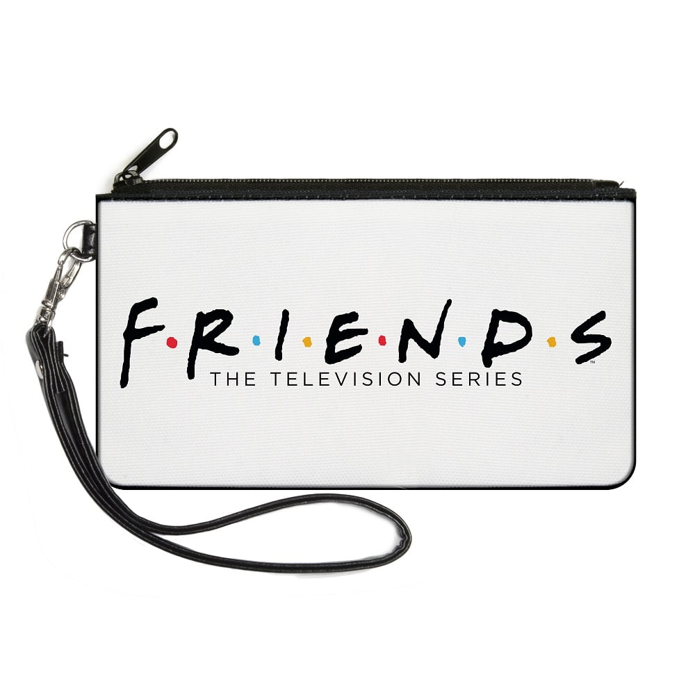 Friends Wallet, Zip Clutch, Friends The Television Series Logo White ...