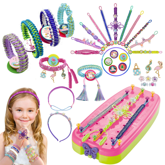 Friendship Bracelet Kit for Girls Arts and Crafts for Kids Ages 8-12 ...