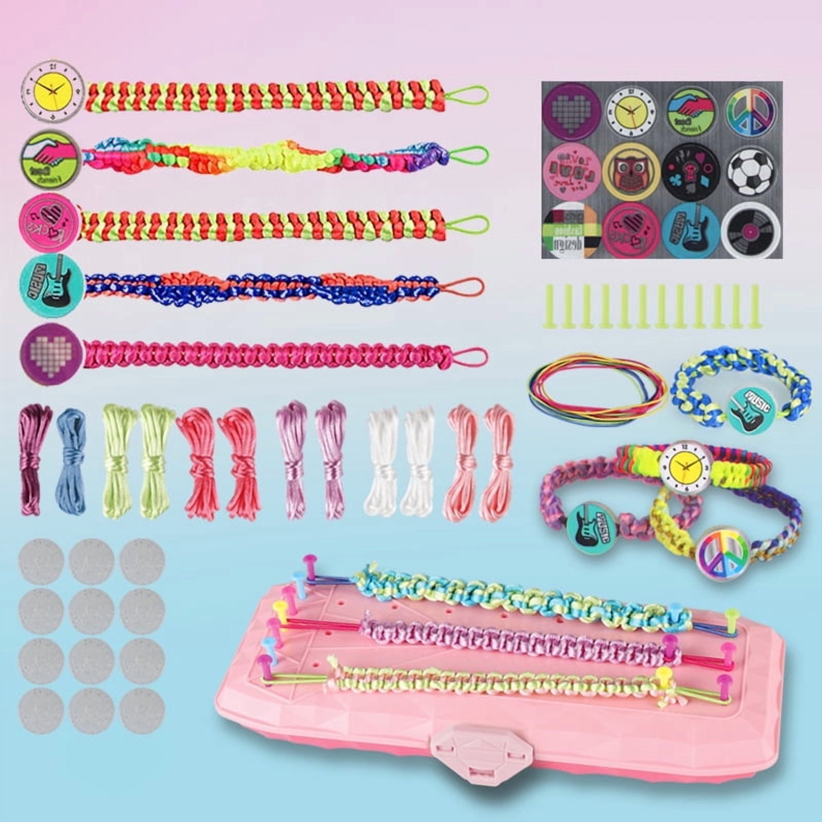 Friendship Bracelet Making Kit, Girls DIY Craft Kits Toys Cool Arts and ...
