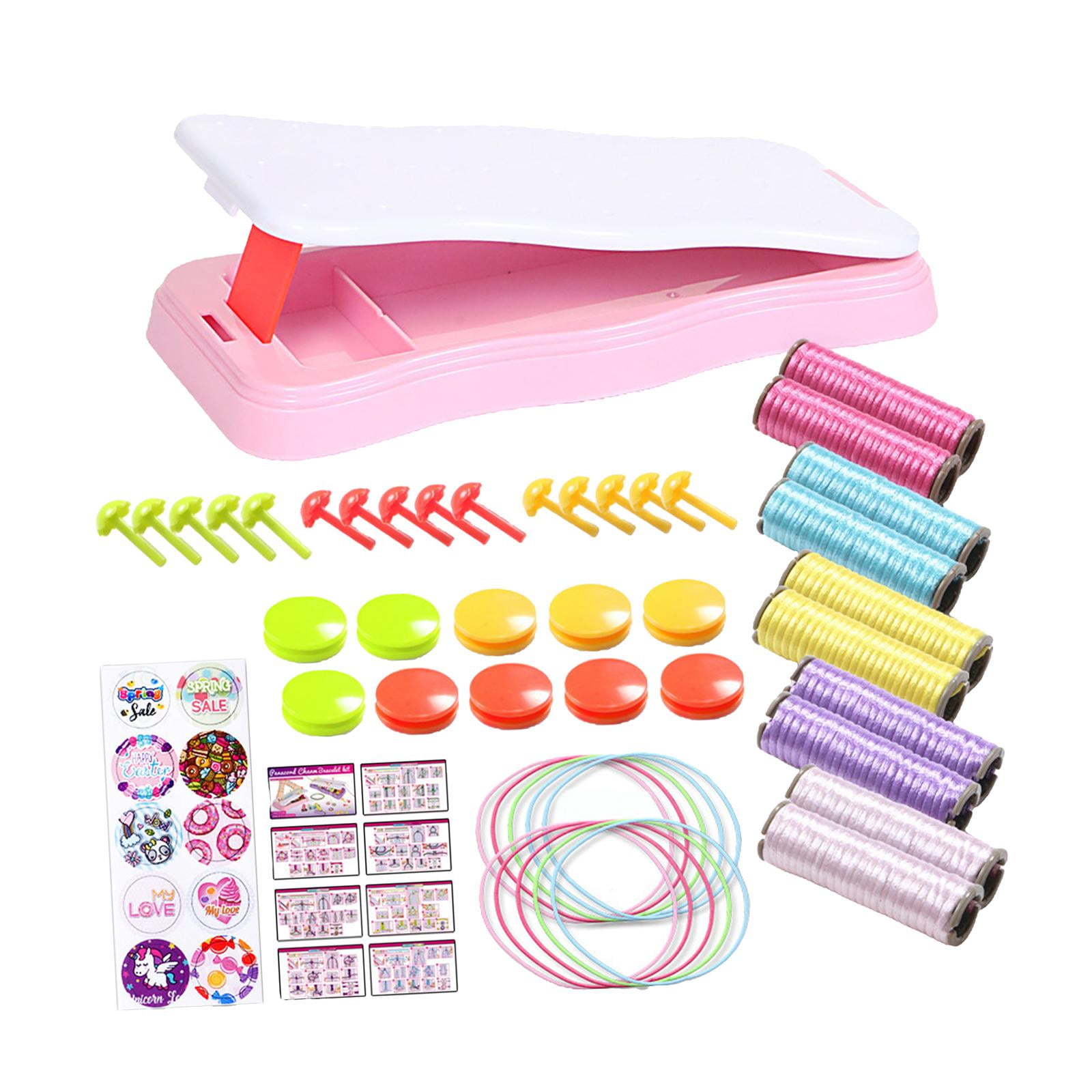 Friendship Bracelet Making Set DIY Bracelet String Braiding Loom ...