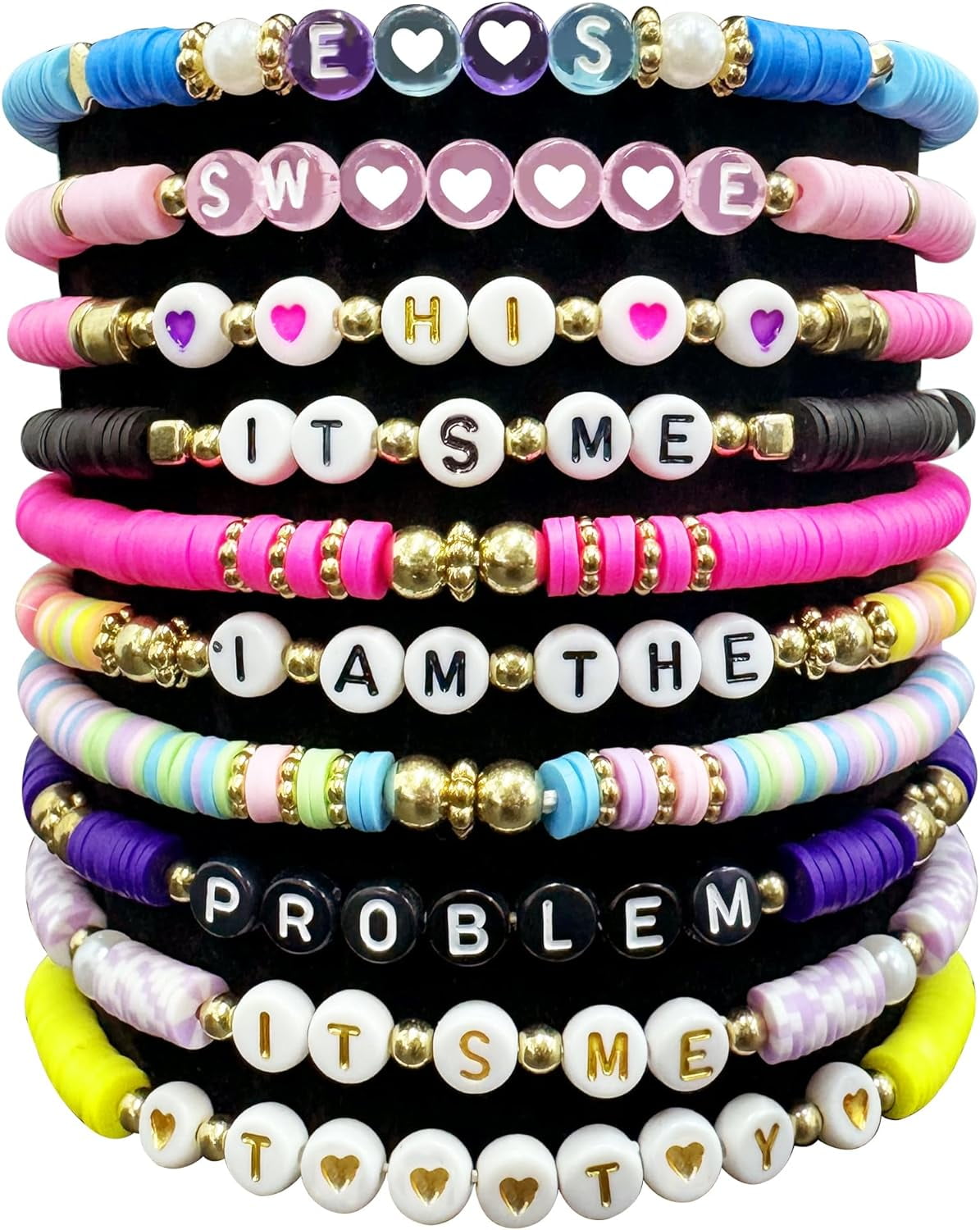 Friendship Charm Bracelets Set, Singer Tour Concert Inspired Bracelets ...