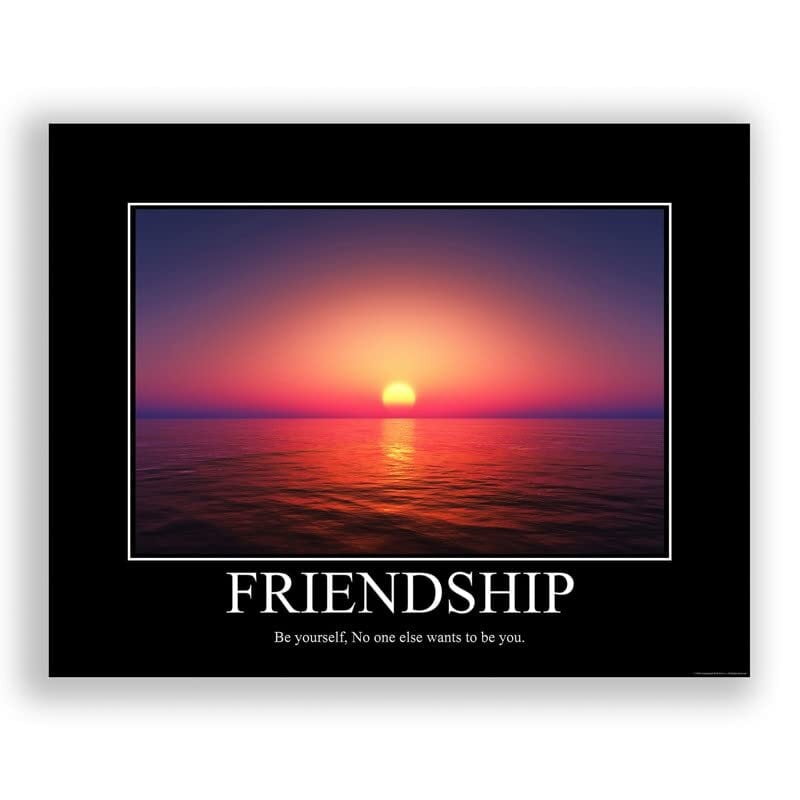 Friendship Demotivational Poster Ironic Snarky Funny Sarcastic Office ...