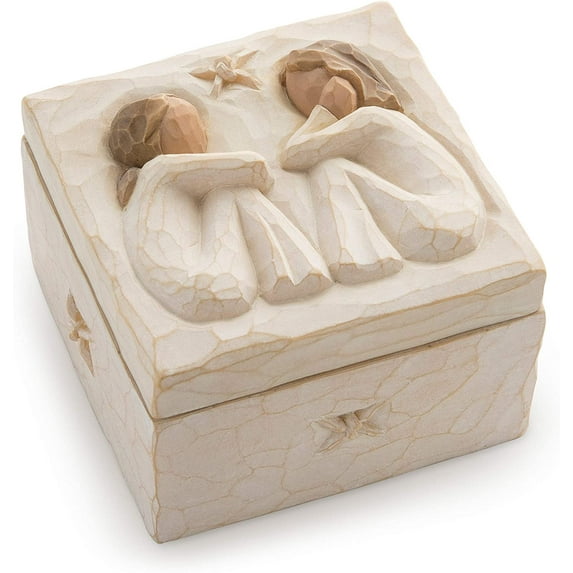 Friendship Keepsake Box, Forever True, Forever Friends, Holds Jewelry ...