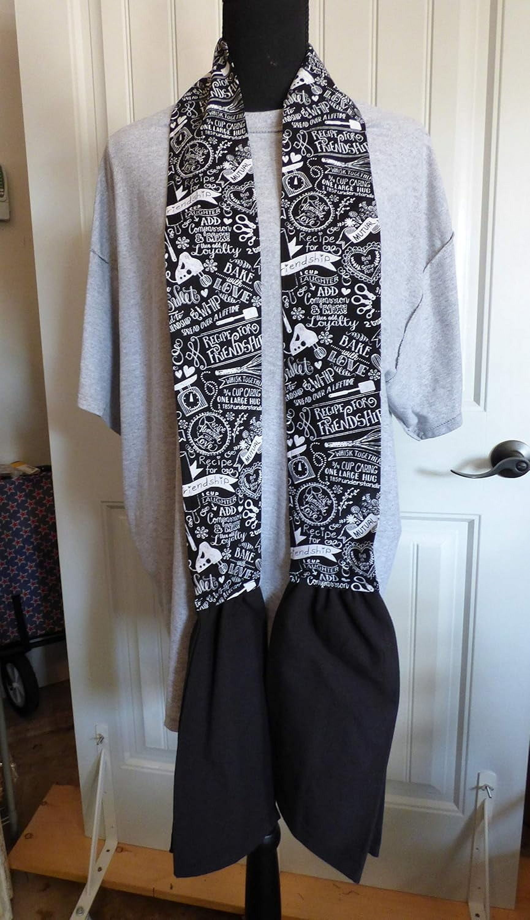 Friendship Kitchen Boa, Neck Apron, Kitchen Neck Scarf, Neck Towel ...