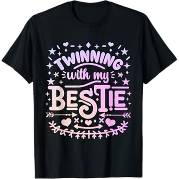 Friendship Matching Twin Spirit Week Twinning Bestie T-Shirt - Walmart.com
