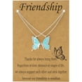 Friendship Necklace 2 Best Friend BFF Necklace Gifts for Women Friends ...