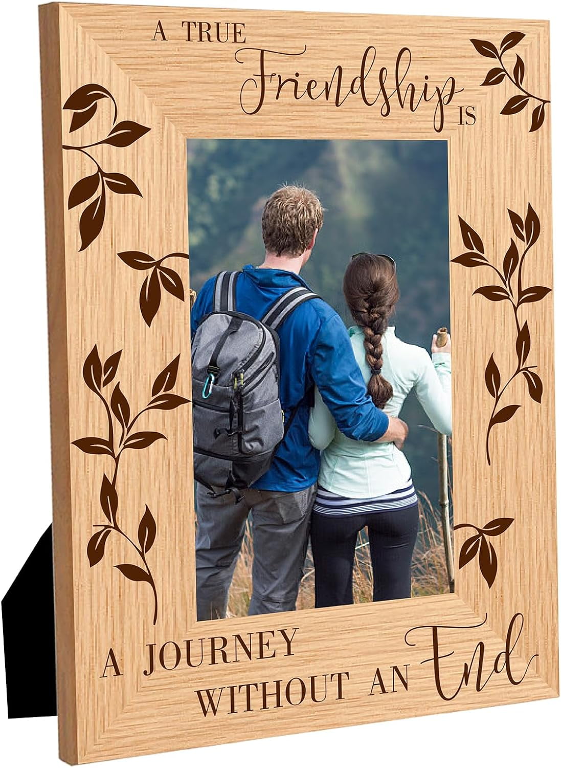 Friendship Picture Frame Friends Wood oto Frames Engraved Display ...
