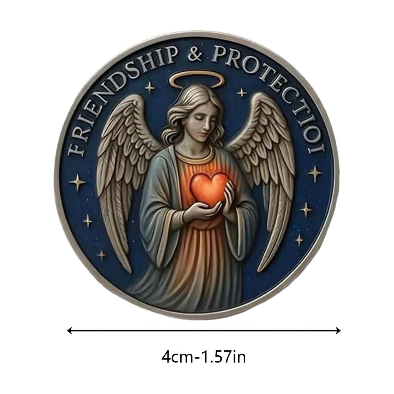 Friendship & Protection Coin,Thoughtful Gift Decorations with ...