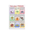 Friendship Role Play Scenarios Poster 9 Real Life Conversation Prompts ...