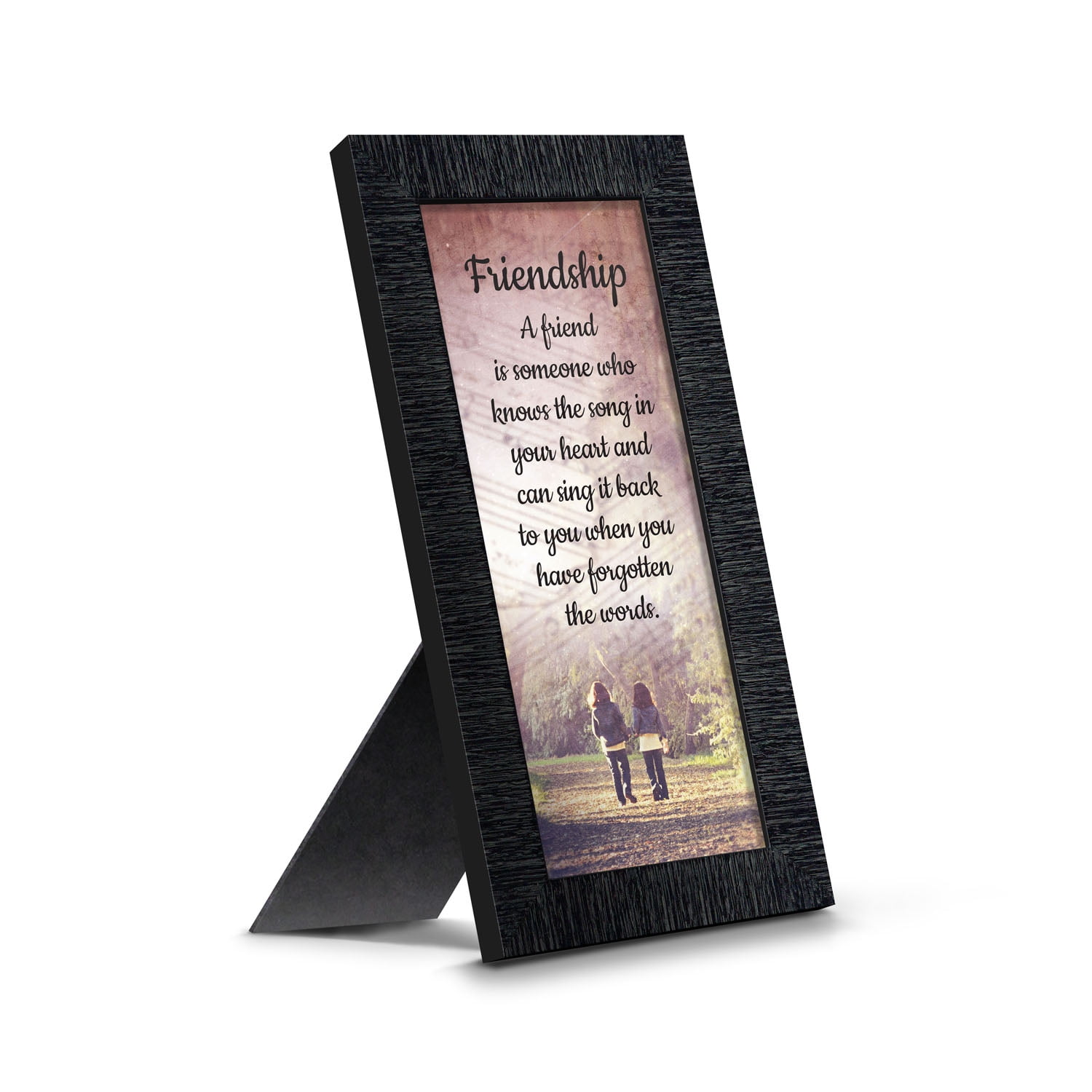 Friendship Song Framed Poem, Long Distance Friendship Gifts, Best ...