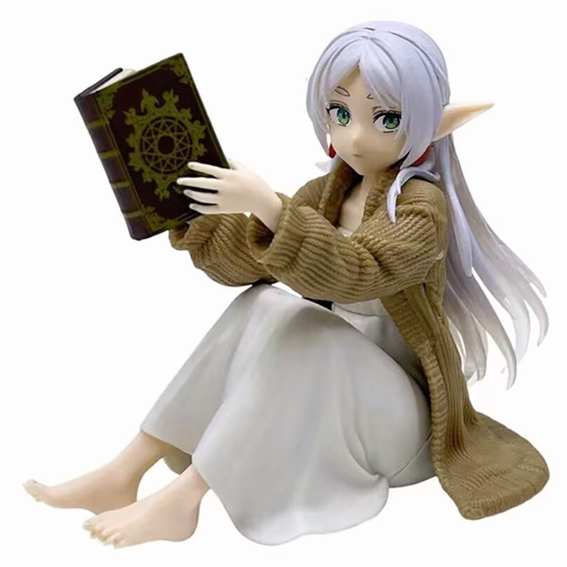 Frieren Beyond Journey's End Frieren Anime Figure Desktop Cute no night ...