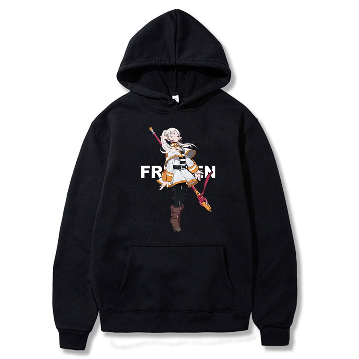 Frieren Beyond Journey’s End Hoodies Anime Merch Casual Hooded ...