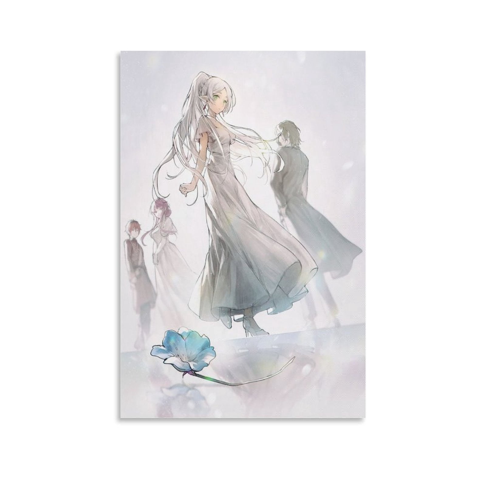 Frieren Beyond Journey's End Poster Print Photo Art Painting Canvas ...