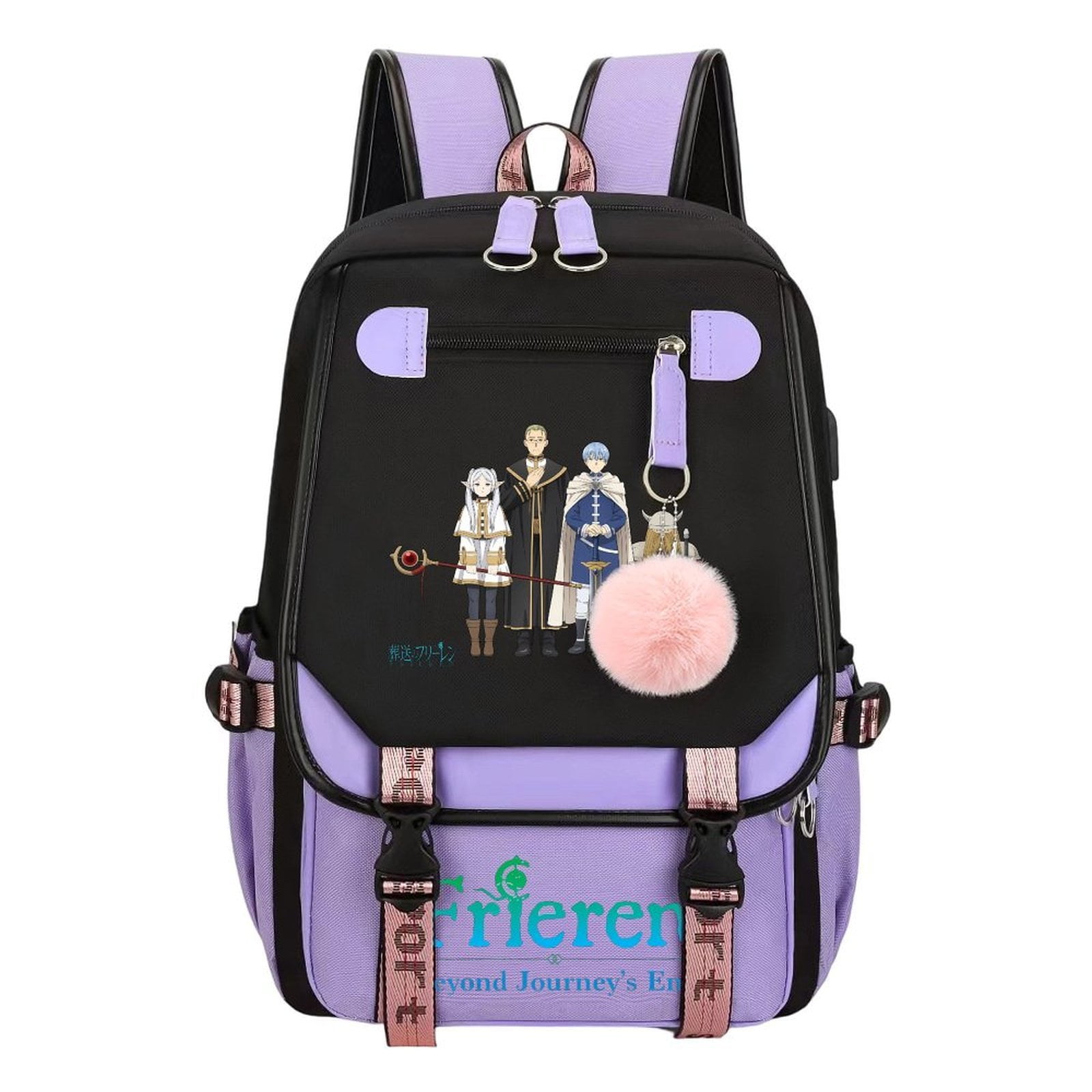 Frieren Beyond Journey’s End Schoolbag Unisex Large Capacity Adjustable ...