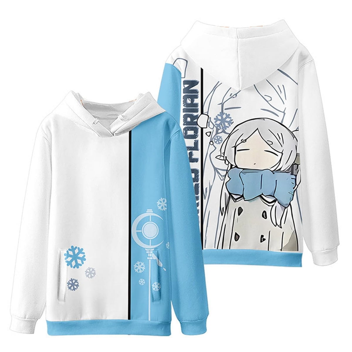 Frieren Beyond Journeys End Hoodies Anime Merch Casual Hooded ...