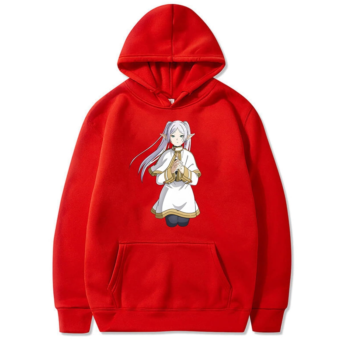 Frieren Beyond Journeys End Hoodies Anime Merch Casual Hooded ...