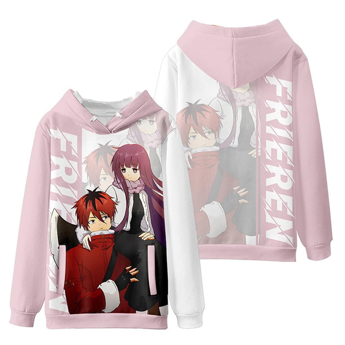 Frieren Beyond Journeys End Hoodies Anime Merch Casual Hooded ...