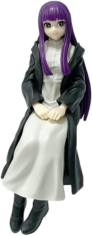 Frieren Figure Fern Figure Sitting Elf Magician Figurine 15cm/5.9inch ...