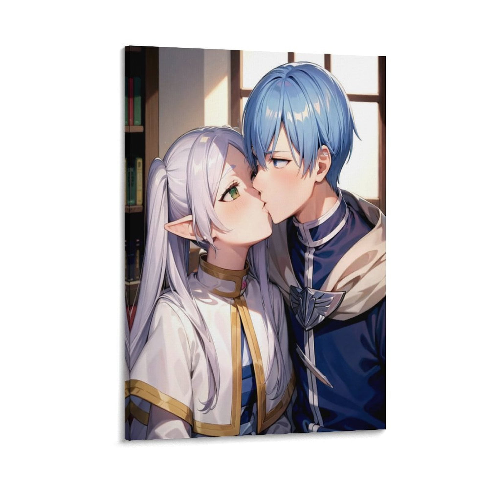 Frieren And Himmel Poster Frieren Beyond Journey's Picture Print Wall ...