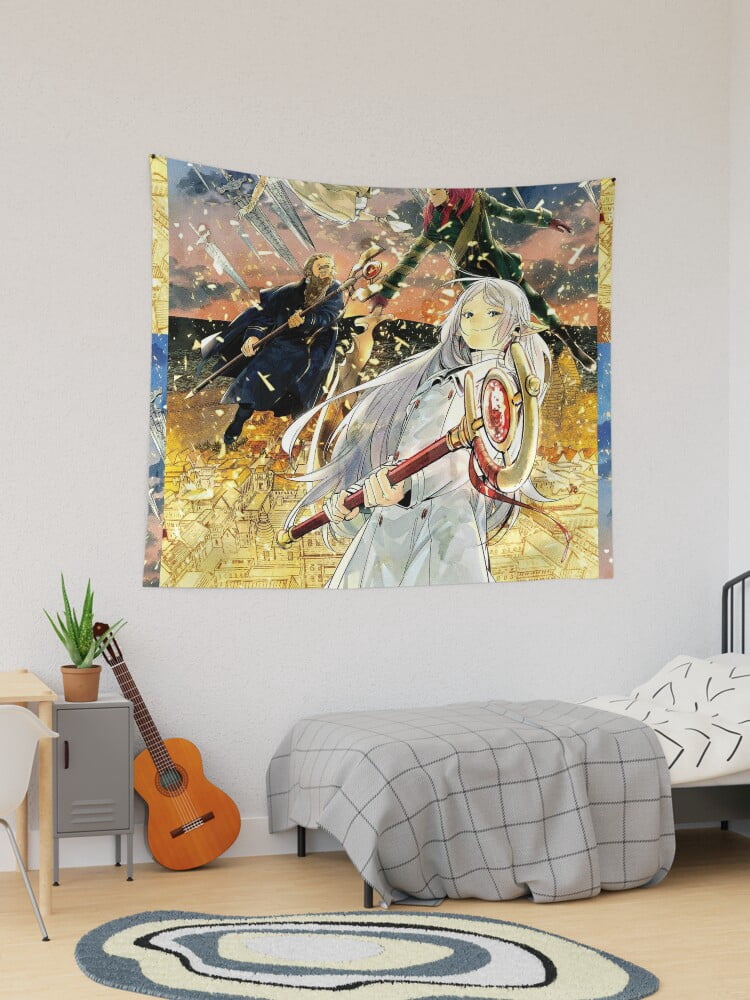 Frieren Sousou No Frieren Tapestry Tapestries Wall Decor Backdrop for ...