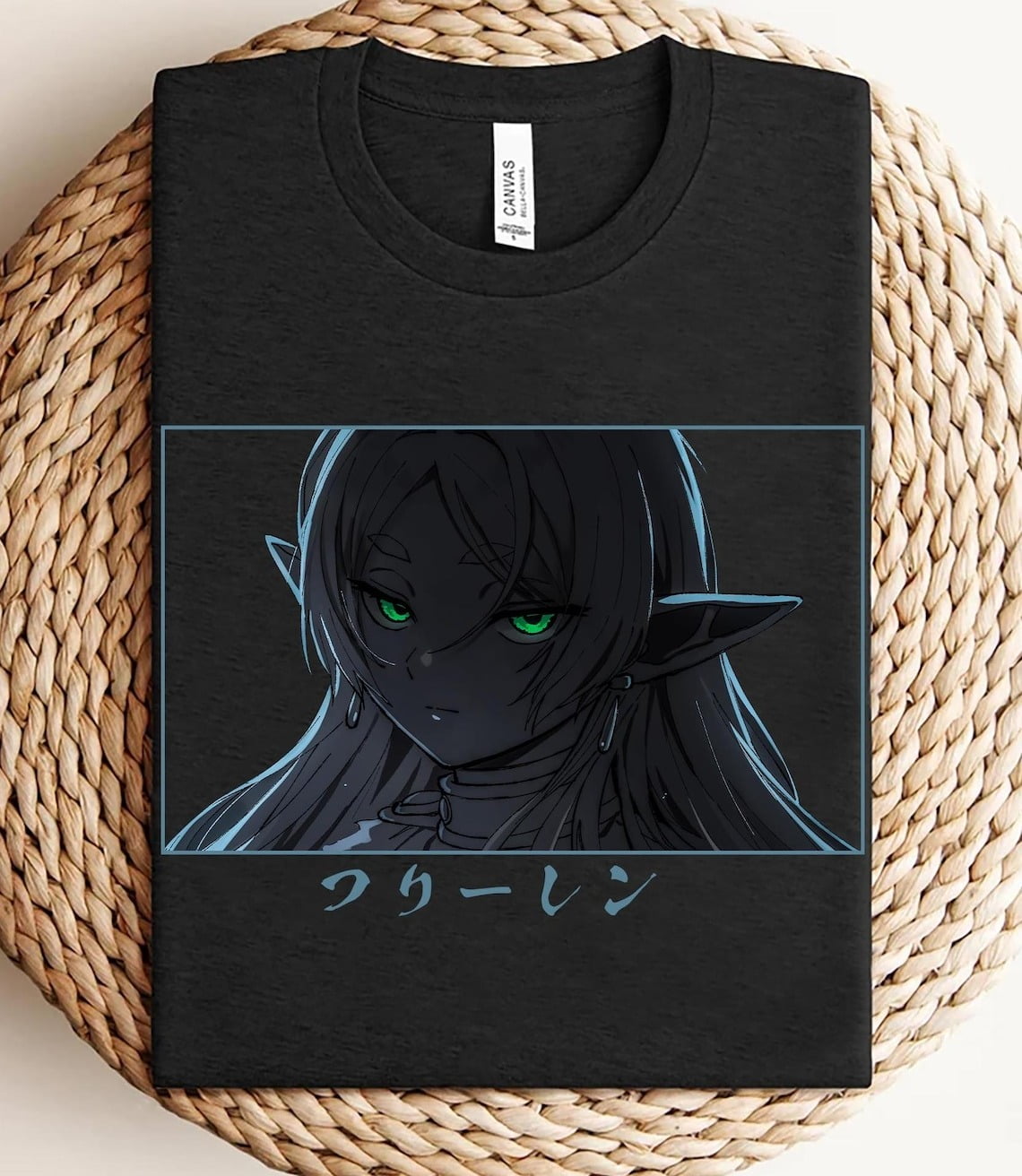 Frieren Stare Shirt, Cool Anime Tshirt, Frieren The Slayer Shirt ...
