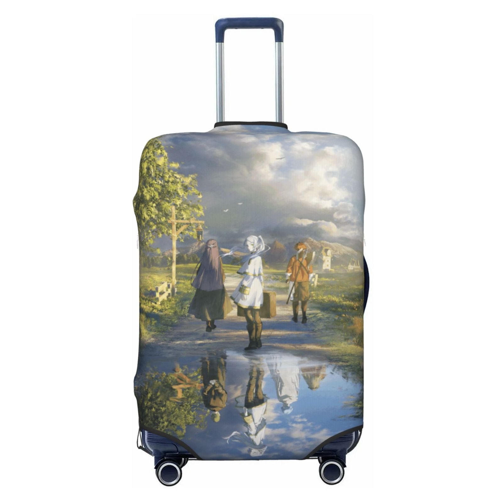 Frieren Travel Luggage Cover Baggage Suitcase Cover Protector Skins 18 ...