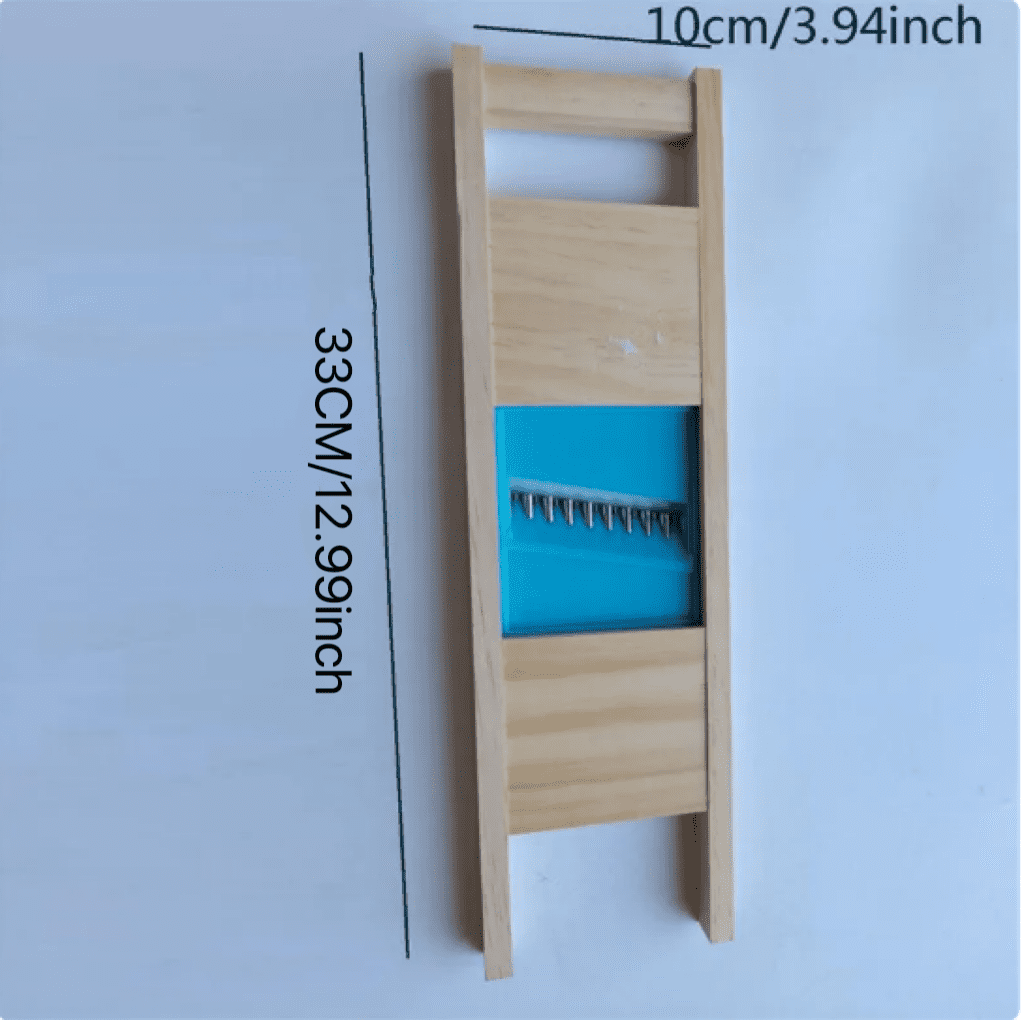 Fries Grid Stainless Potato Grid Steel Potato Kitchen Wooden Home Chip ...