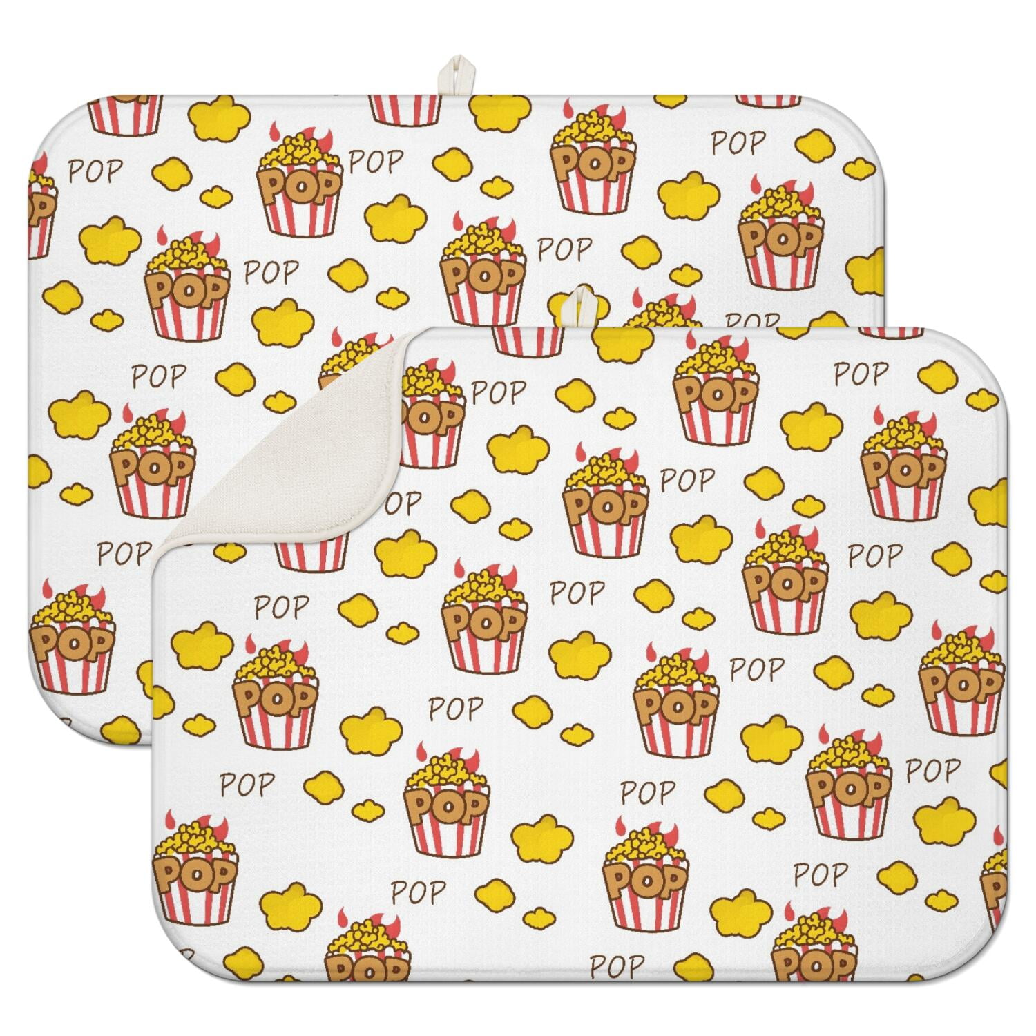 Fries Lover Coffee Mat – Durable Microfiber Spill Mat Featuring Street ...