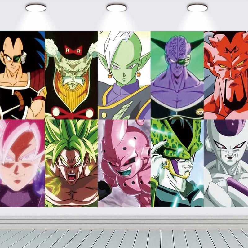 Frieza Birthday Banner Backdrop Background Party Supplies Taspestry ...