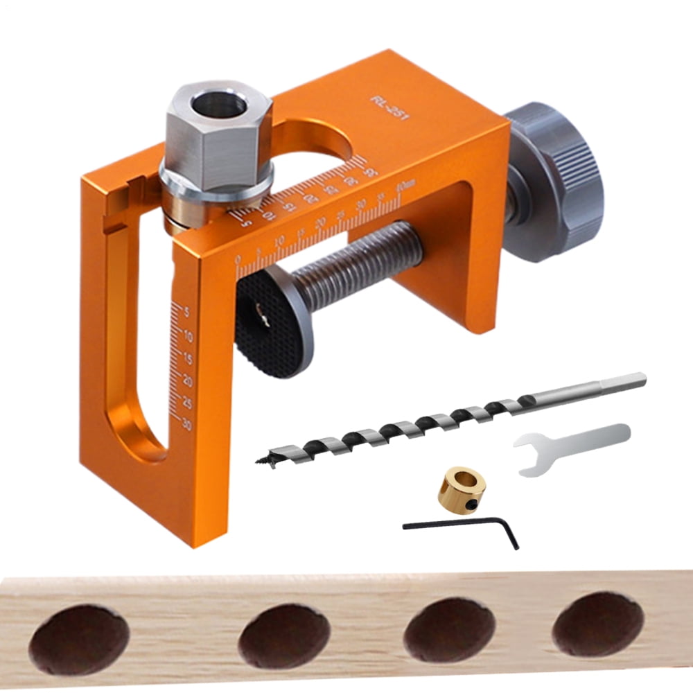 Frifer Cabinet Door Mounting Jig 10mm Woodworking Hinge Drilling Guide ...