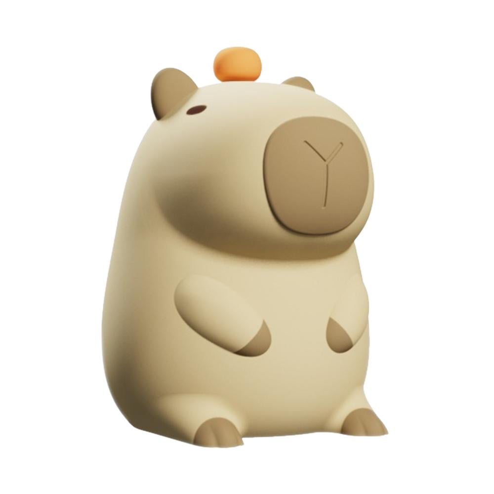 Frifer Capybara Lamp Rechargeable Capybara Squish Lamp Squishy Night ...