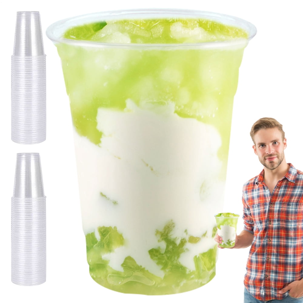 Frifer Cold Cup For Iced Coffee 100X Transparent Cups For Cold Coffee ...