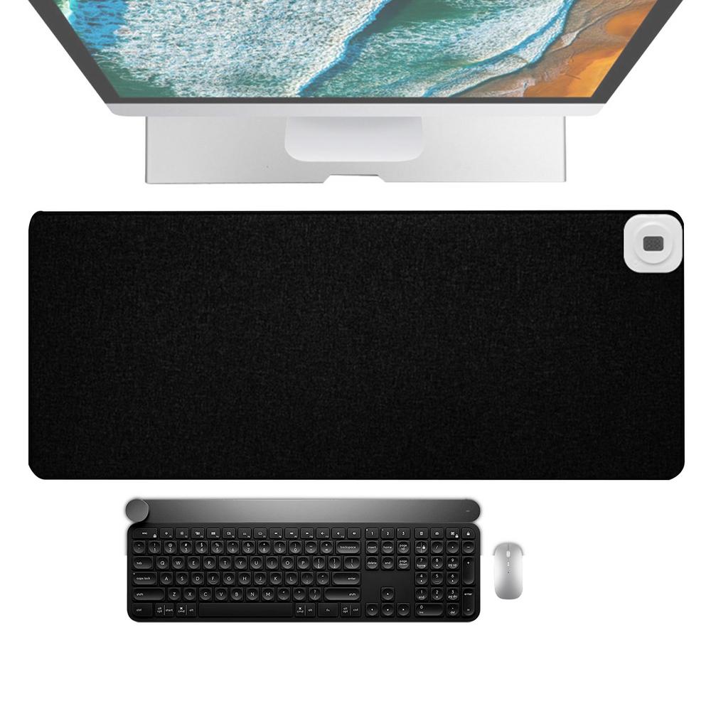 Frifer Desk Heating Pad Temperature Adjustable Desk Hand Warmer Pad USB ...