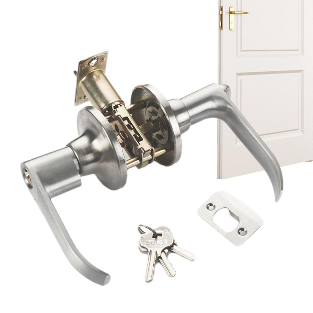 Frifer Door Lock Ball Door Handle Lock Set Spherical Three Bar Handle ...