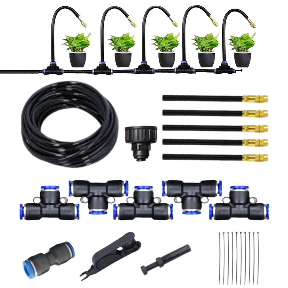 Frifer Drip Irrigation Kit Adjustable Garden Irrigation System Watering ...
