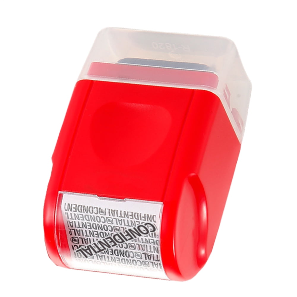 Frifer Guard Your ID Stamp Roller ID Account Information Blocker Anti ...