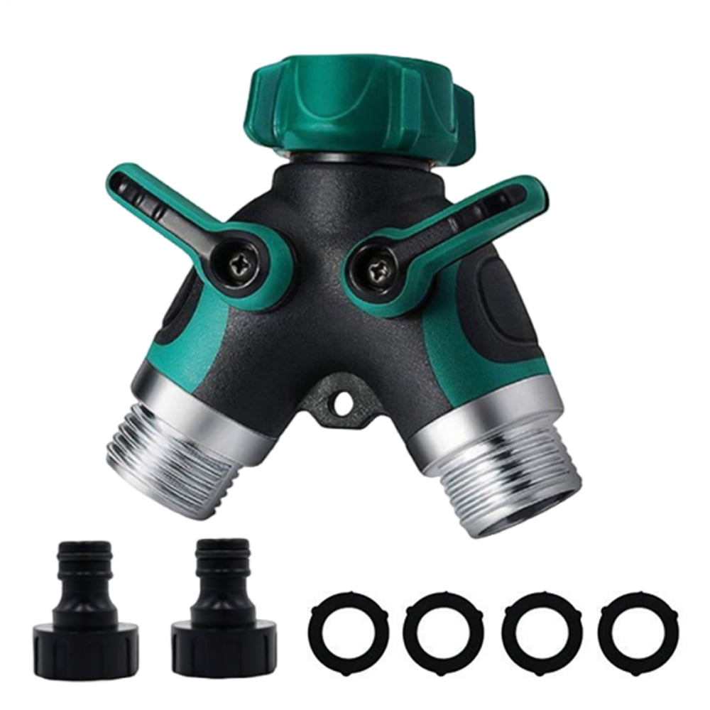 Frifer Hose Splitter 2 Way Y Splitter Connector for Garden Precision ...