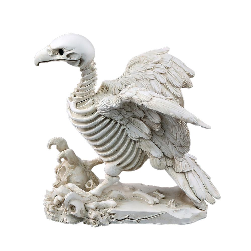 Frifer Skeleton Vulture Decoration Resin Skeleton Animal Figurine ...