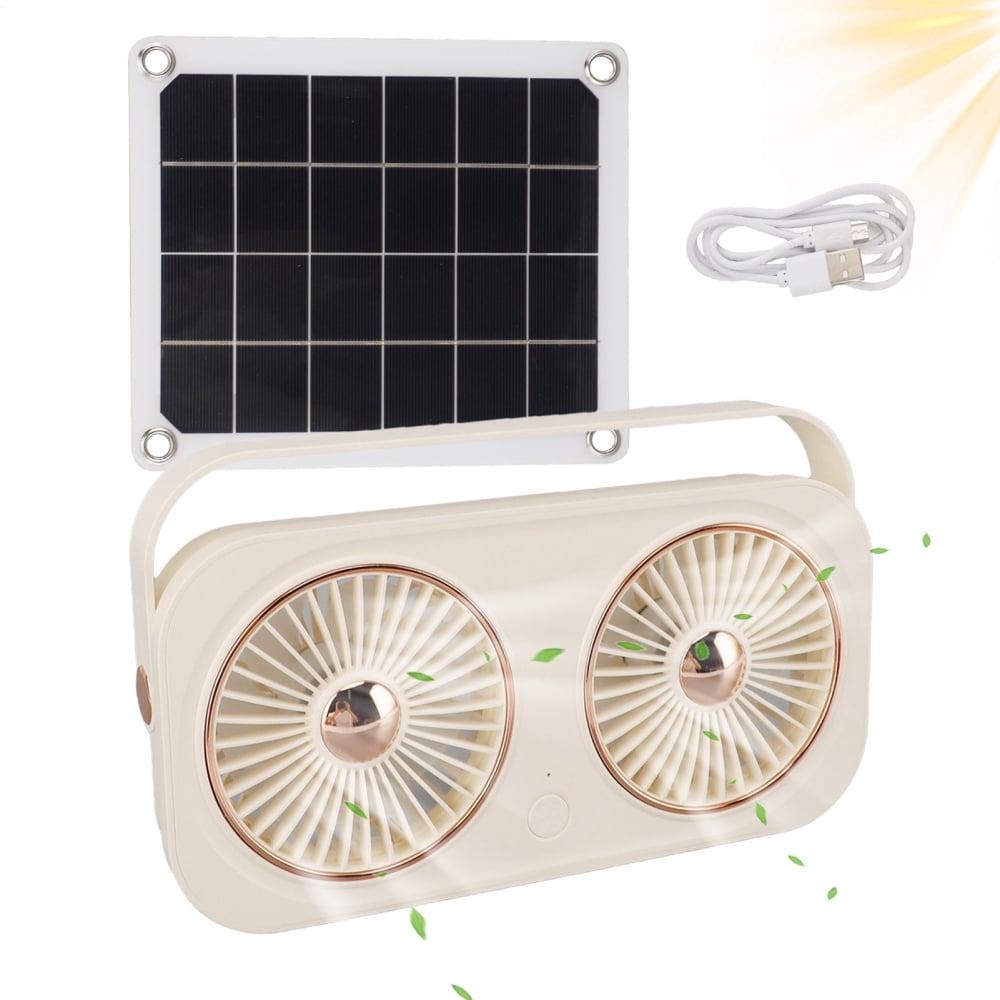 Frifer Solar Exhaust Fan For Shed Solar Green House Fan With Battery ...