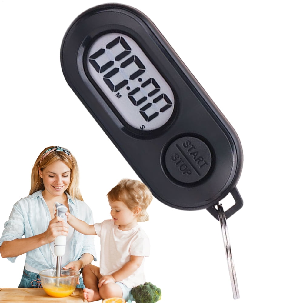 Frifer Stop Timer Clock Sports Small Stop Timer Keychain Portable LCD ...