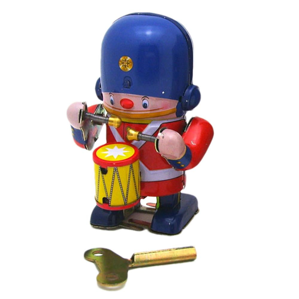 Frifer Wind Up Robo Tin Wind Up Vintage Metal Robot Developmental Toys ...