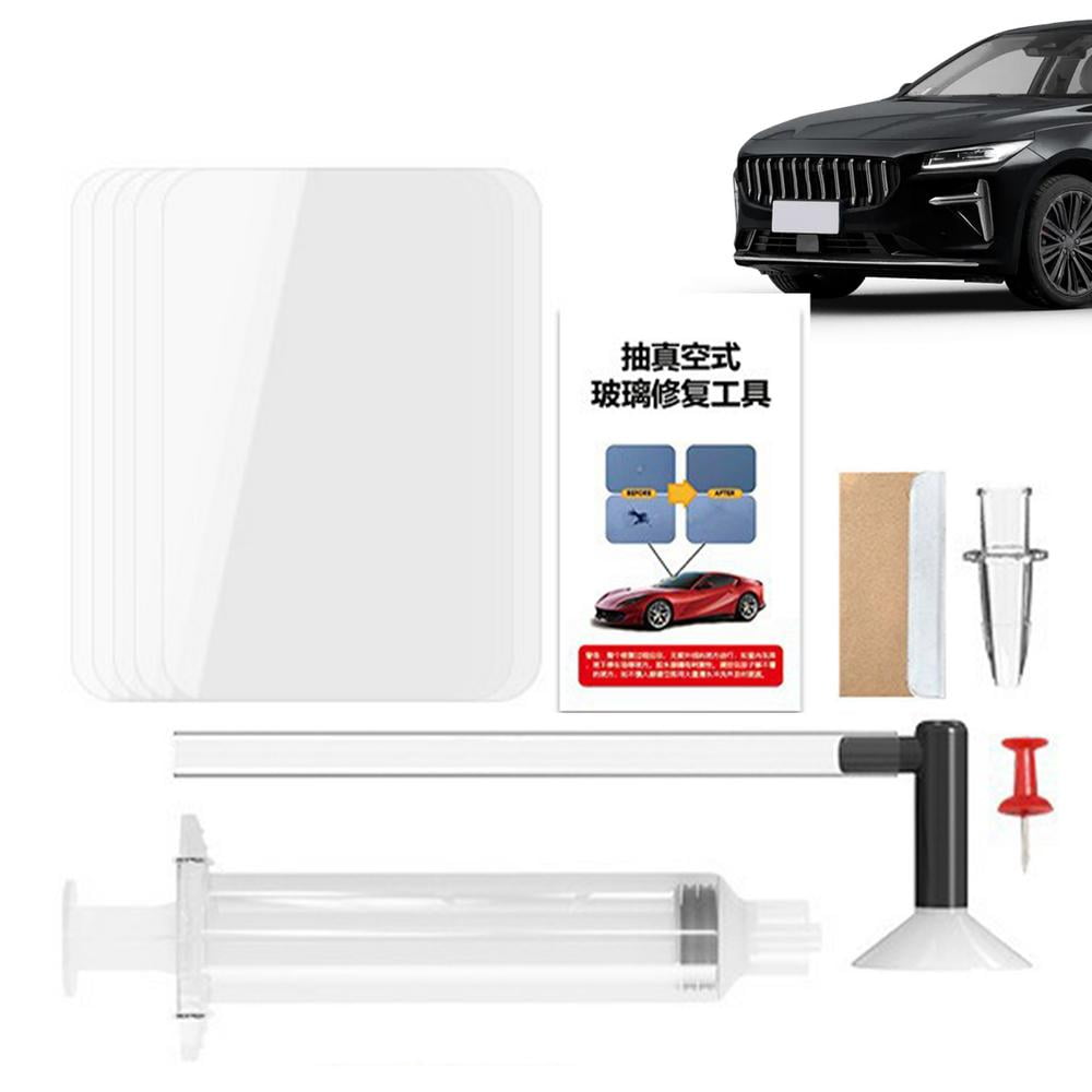 Frifer Windshield Repair Kit Windshield Chip Crack Gone Repair Kit Car ...