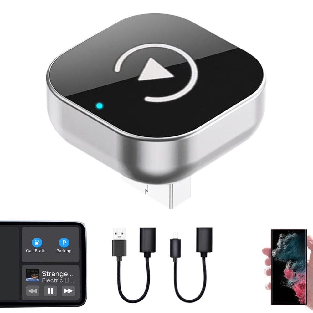 Frifer Wired to Wireless Car Adapter Wired to Wireless Car Screen USB ...