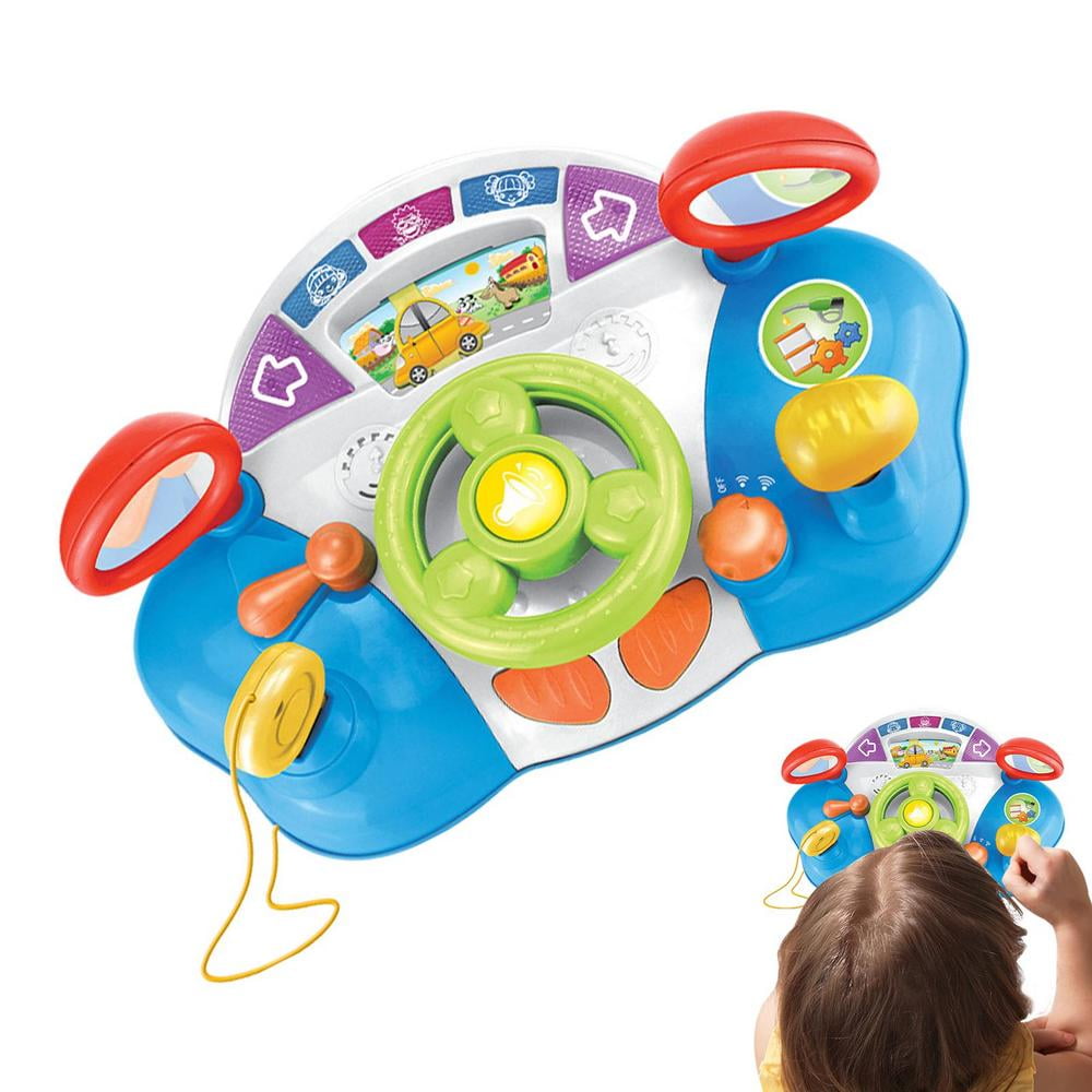 Frifer children's car steering wheel with fun interactive drive wheels ...