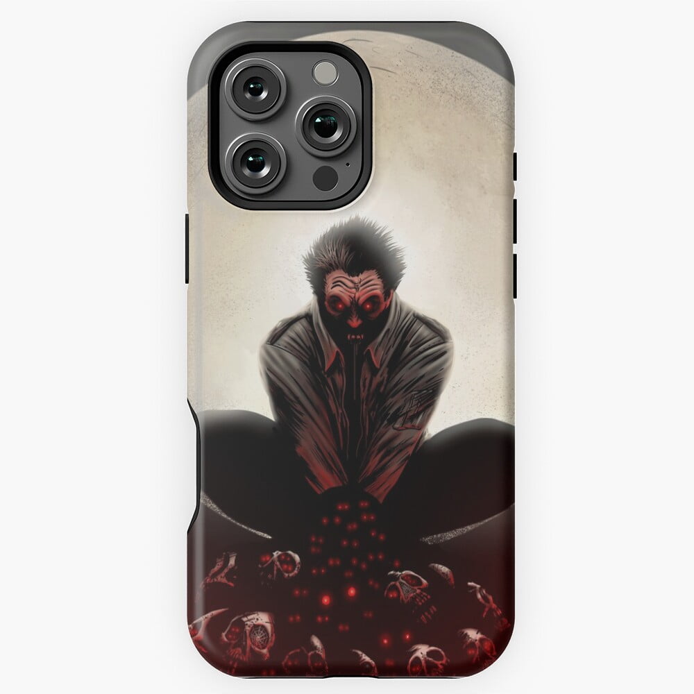 Fright Night Evil Ed Moon Art Phone Case for iPhone 16 15 14 13 12 11 ...
