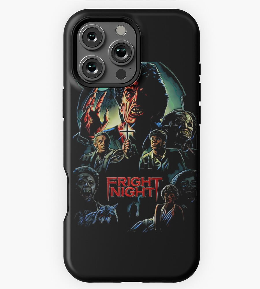 Fright Night Horror Movie Art GA2830 Phone Case for iPhone 11 to 17 Pro ...